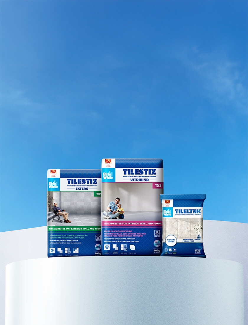 Tile Adhesive & Tile Grout – Birla White Tiles Adhesives